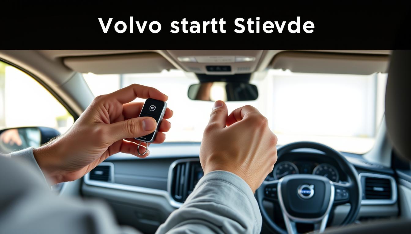 How to Start Your Volvo with the Key