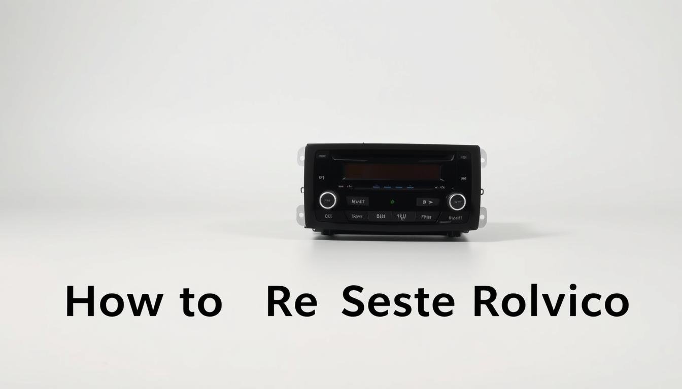 Resetting Your Volvo Car Radio: A Step-by-Step Guide